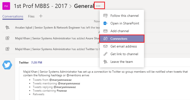 Office 365 Connectors for Microsoft Teams: How to Get Started