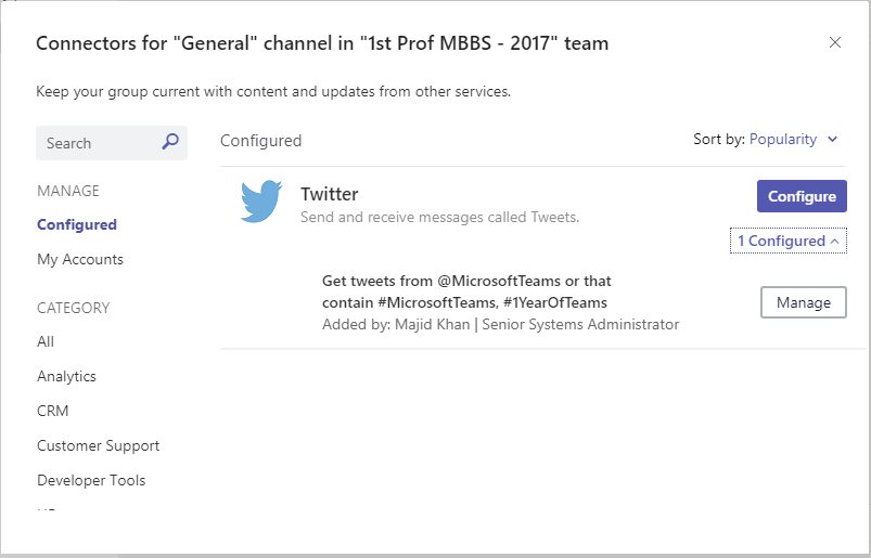 Office 365 Connectors for Microsoft Teams: How to Get Started